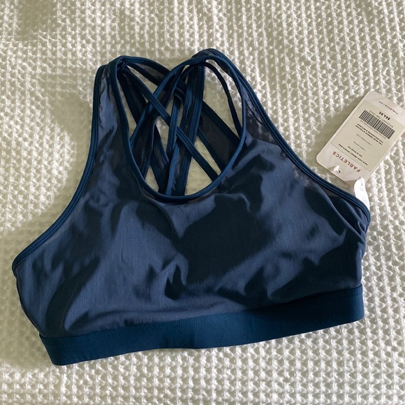 Fabletics | Intimates & Sleepwear | Deep Blue Fabletics Sports Bra ...